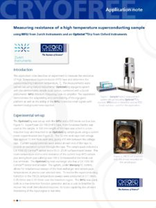 Application_note_ZI_Measuring-resistance-of-a-HTS-sample_Nov_2016_Issue3 – EINST Technology Pte Ltd.